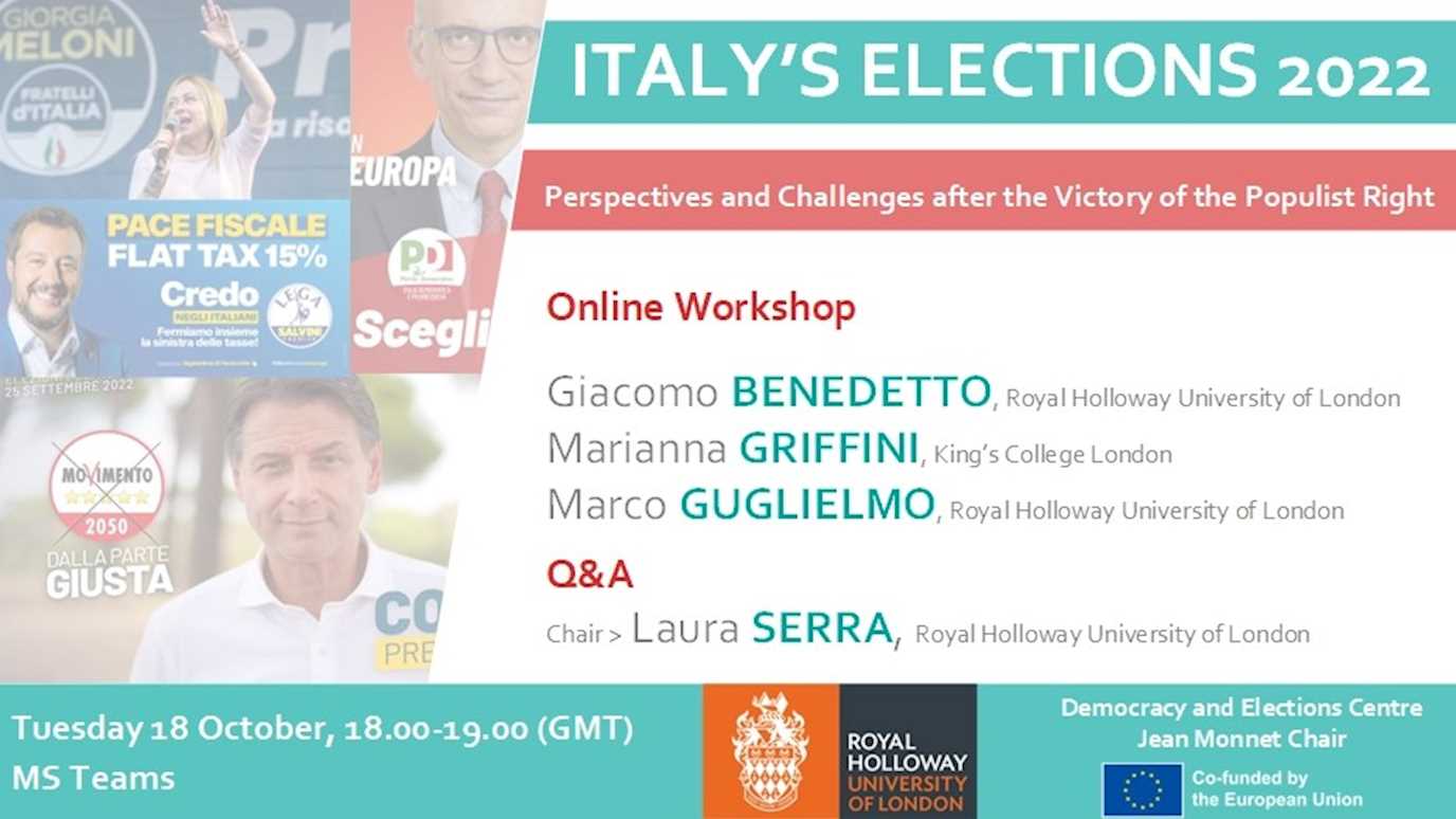 The 2022 Italian General Election