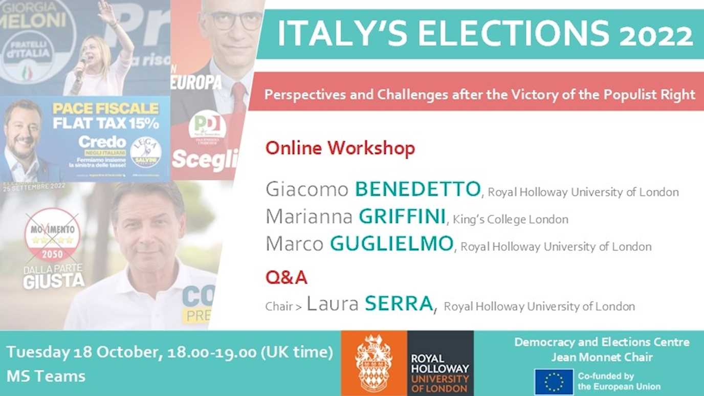 The 2022 Italian General Election